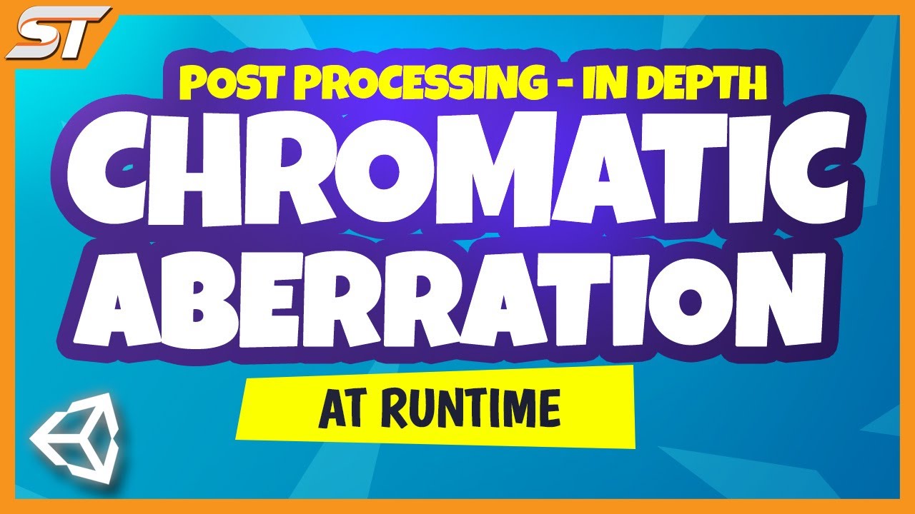 CHROMATIC ABERRATION Secrets at RUNTIME in Unity (Post Processing Tutorial)
