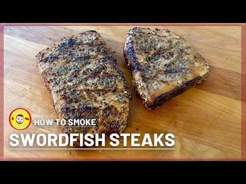 Smoked SWORDFISH Steaks on the Po' Man Grill