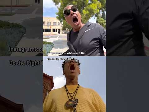 Giancarlo Esposito reenacted a scene from Do The Right Thing!! (via Lethal Shooter) #spikelee #movie