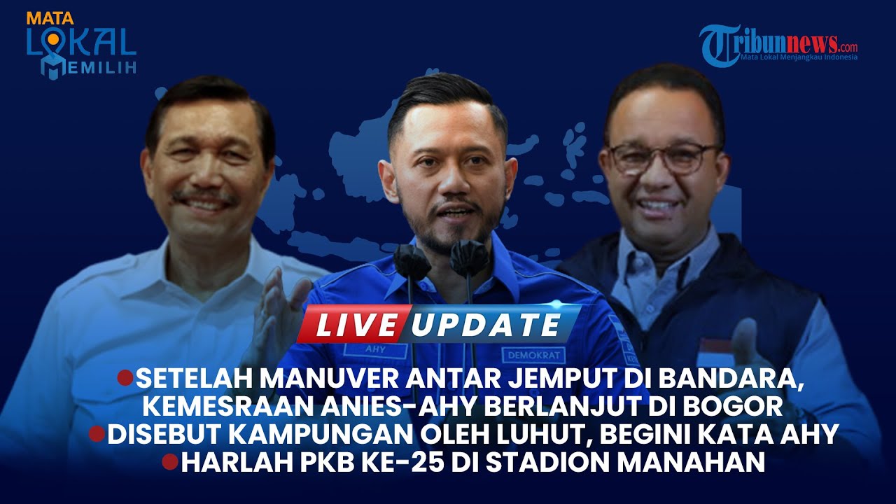 MATA LOKAL MEMILIH: Anies Baswedan Blusukan ke Bogor | Respons AHY Disebut Kampungan Oleh Luhut ...