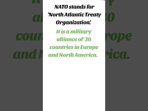 NATO stands for #viralvideo #english #cssaspirants #englishlanguage #cssofficer #spokenenglish #nato