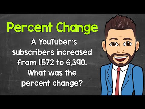 How to Calculate Percent Change | Example 3 | Math with Mr. J