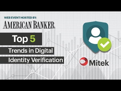 5 Digital Identity Verification Trends To Watch In 2018 | Mitek