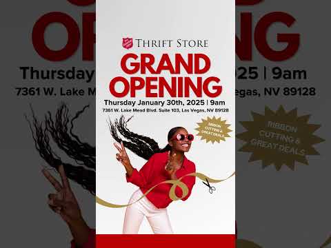 Lake Mead Blvd Salvation Army Thrift Store Grand Opening
