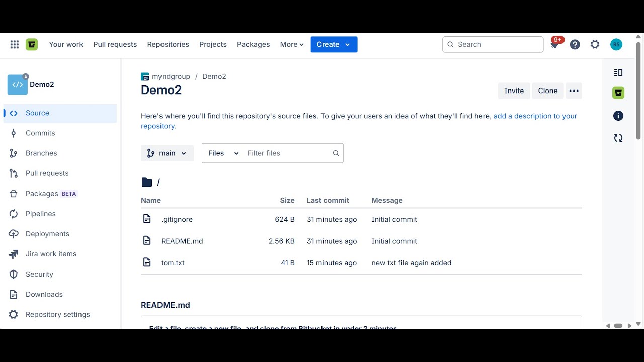 How to create repository in bitbucket atlassian and how to provide read and write access for user.