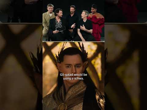 In Middle-Earth, pronunciation is key. | The Lord of The Rings: The Rings of Power