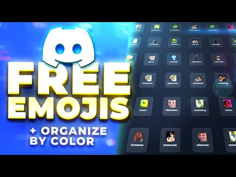 Discord Tutorial: Free Emojis and How to Organize Them!