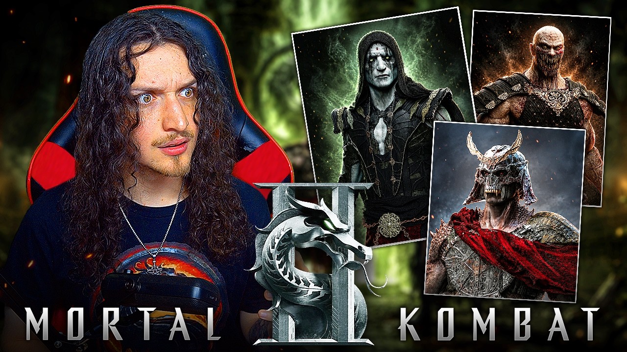 Mortal Kombat 2 Movie (2026) – NEW Concept Art REVEALED! (Baraka, Shao Kahn, Quan Chi & Scorpion)