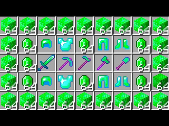 The 5 best Minecraft structures and creations using emeralds