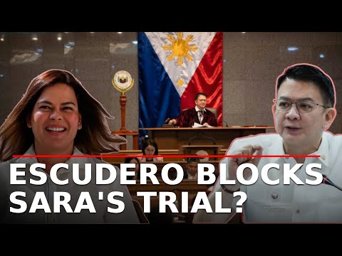LIVE | Sara Duterte Trial | Philippines Senate President DROPS Presentation Of Impeachment Articles