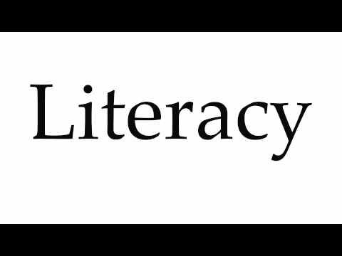 How to Pronounce Literacy