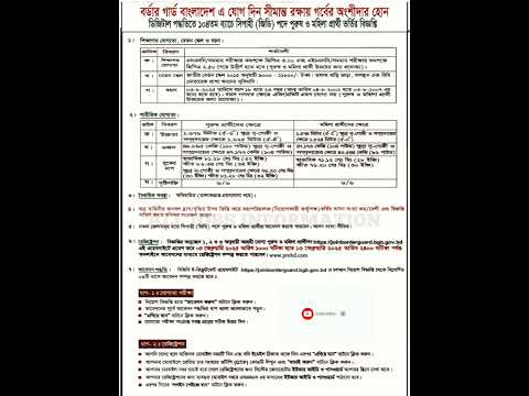 🔥বর্ডার গার্ড এ নিয়োগ বিজ্ঞপ্তি ২০২৫🔥।BGB job circular 2025.🔥