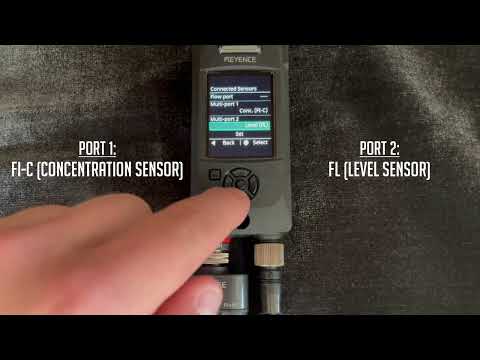 KEYENCE FI-1000 Remote Display Unit - Setup Guide