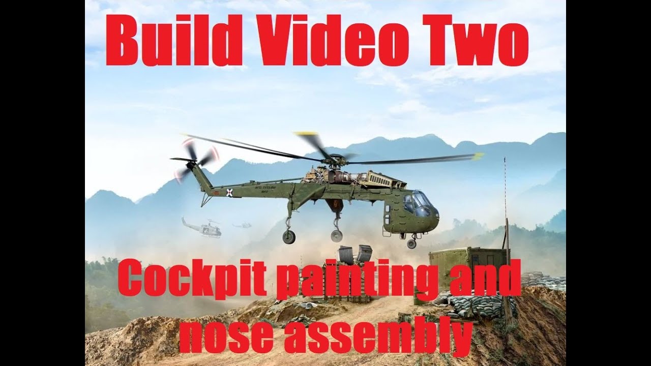 ICM 1/35 CH-54A Tarhe build. Part 2
