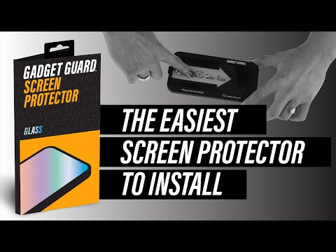Gadget Guard GLASS Screen Protector Installation