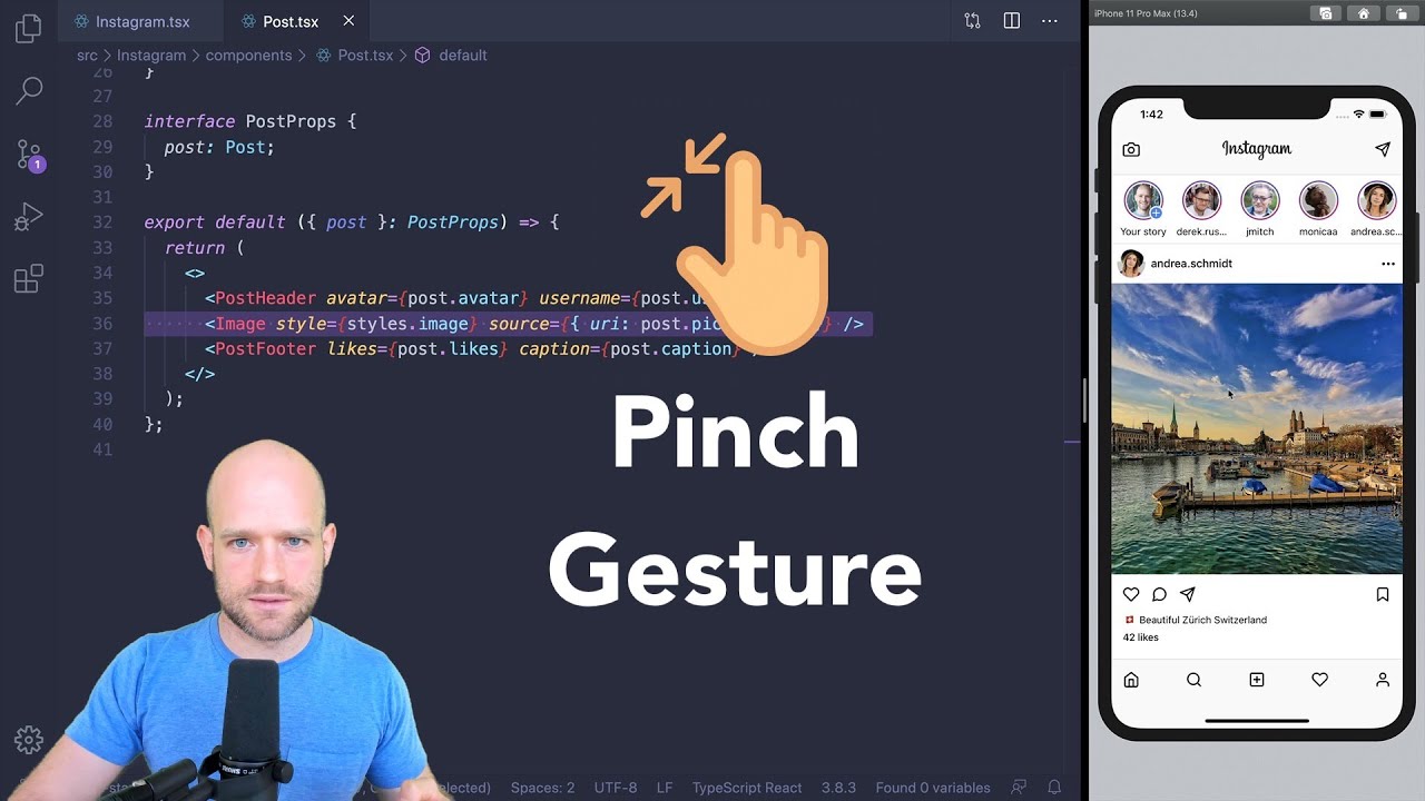 React Native Pinch Gesture