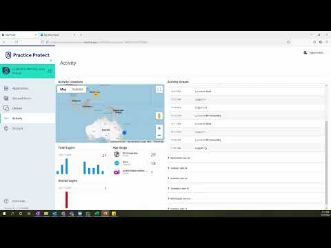 How to view activity in the user portal