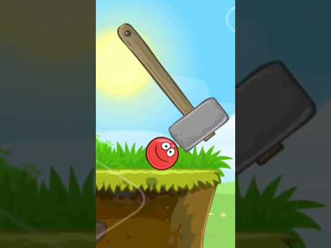 RED ball 4 level 8 and level 9 | RED ball 4 Hard gameplay | R RED ball 4 | #redball4 #redball #short