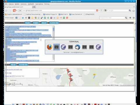 How to mark out and save a route on http://www.gmap-pedometer.com/ ver. #2