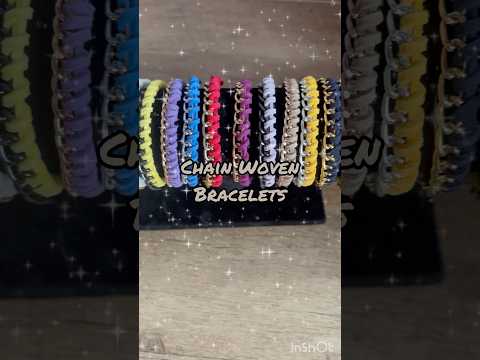 Chain Woven Bracelets