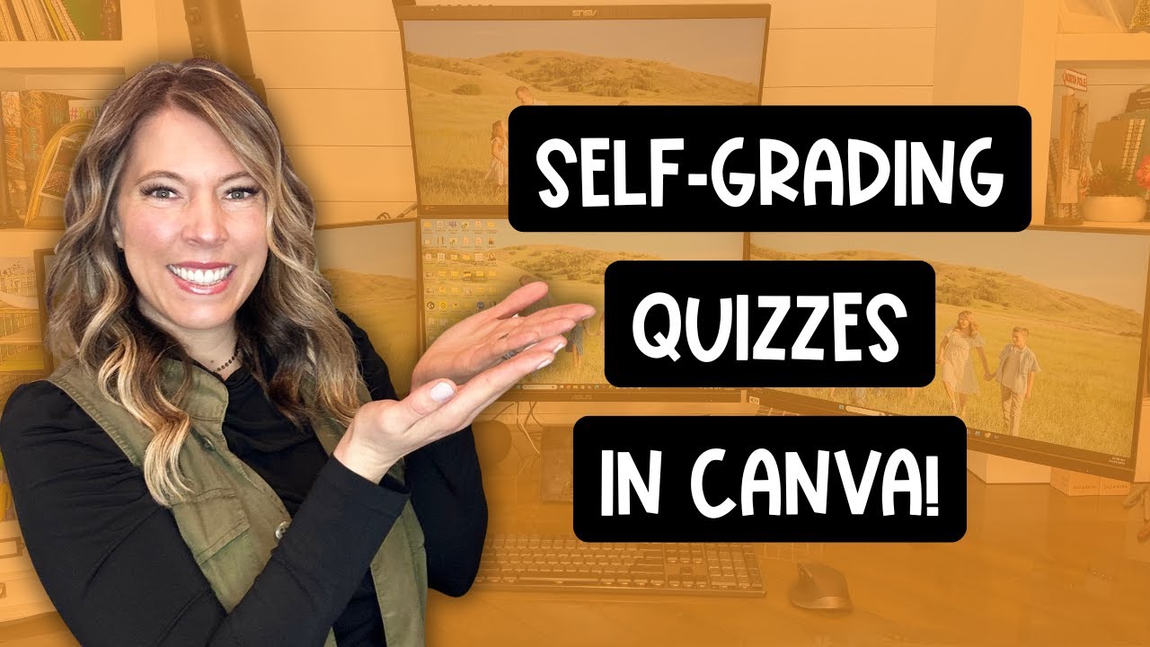 Teacher Canva Hack Quickly Create Self-Grading Quizzes in Canva for Students in Minutes