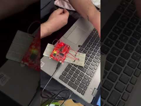 Light Dependent Resistor (LDR) with Buzzer and Texas Instruments MSP430