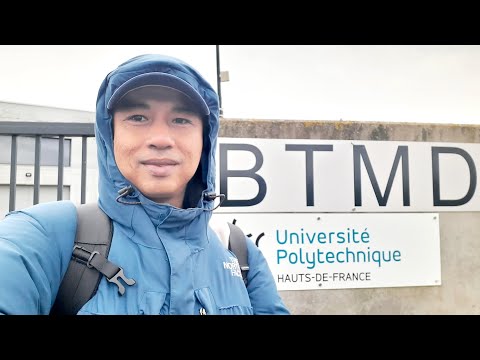 Valenciennes, 14 November 2023, leaving for the IEMN UPHF Laboratory