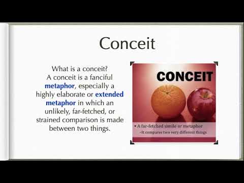 conceit literary term