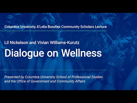 Columbia Community Scholars Dialogue on Wellness