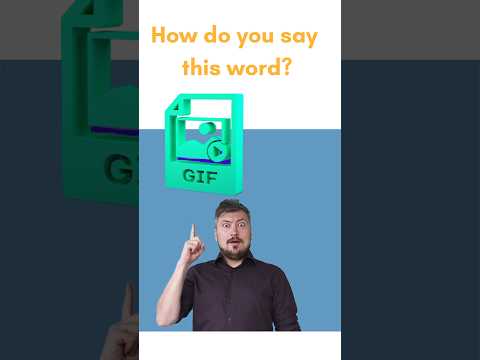 Do You Say GIF or JIF? - #shorts #fridayfun