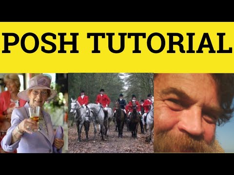 π΅ Posh Speaking Tutorial - Learn a Posh English Accent - Posh Accent Tutorial