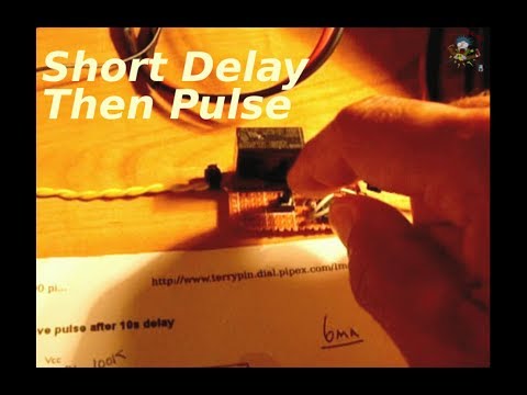 Trigger, Then Short Delay, Then Brief Pulse V+(555)