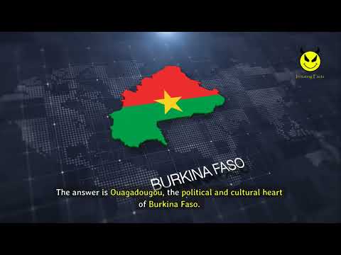Why is Ouagadougou the capital city of Burkina Faso?