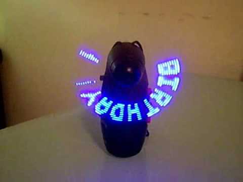 LED Programmable Message Pocket Fan Rave Toy Of | madmanpembinas