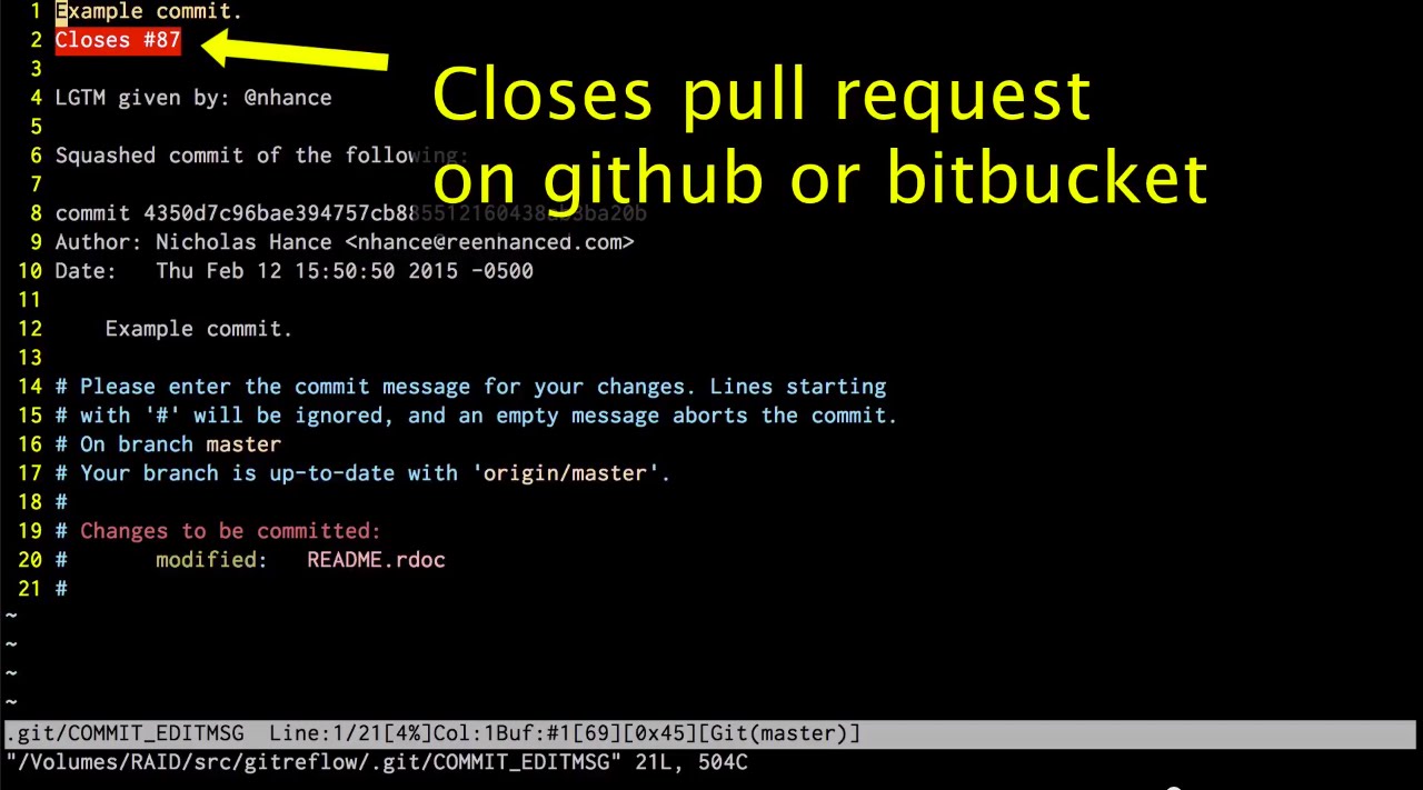 Get a better agile workflow in 7 minutes with git reflow