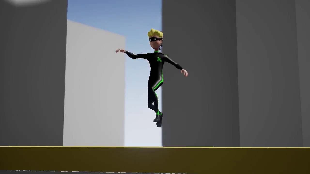 3D Parkour Animation