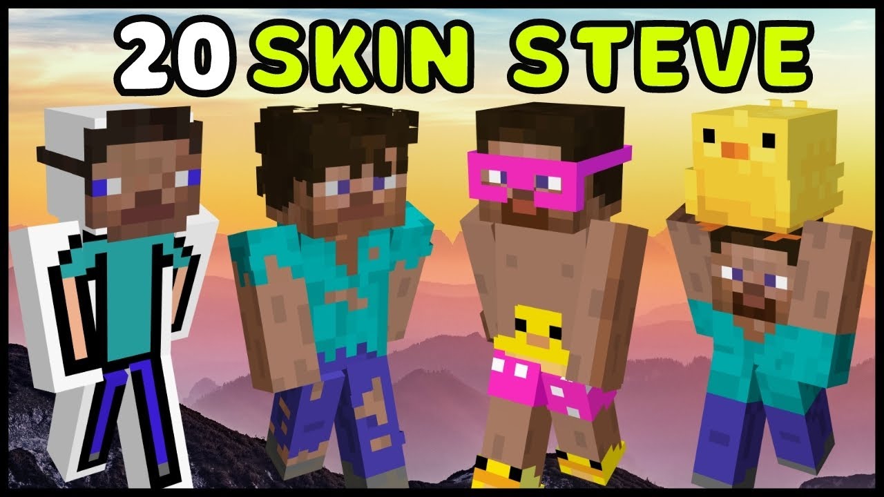 SKIN STEVE MINECRAFT - STEVE MINECRAFT SKINS (FUNNY SKIN)