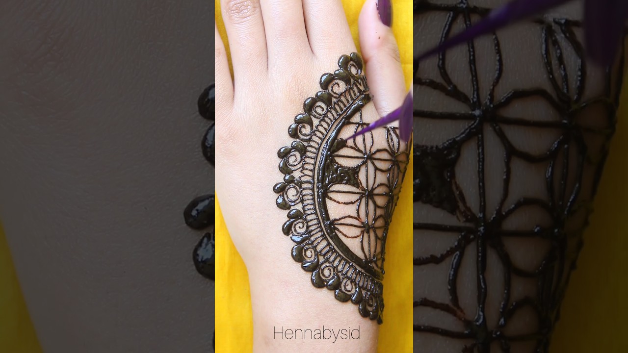 mehndi design #hennabysid #shinewithshorts #shorts