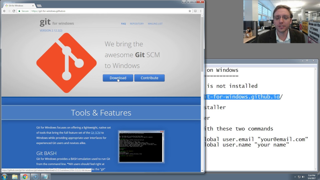 How to install git on Windows [SCREENCAST]