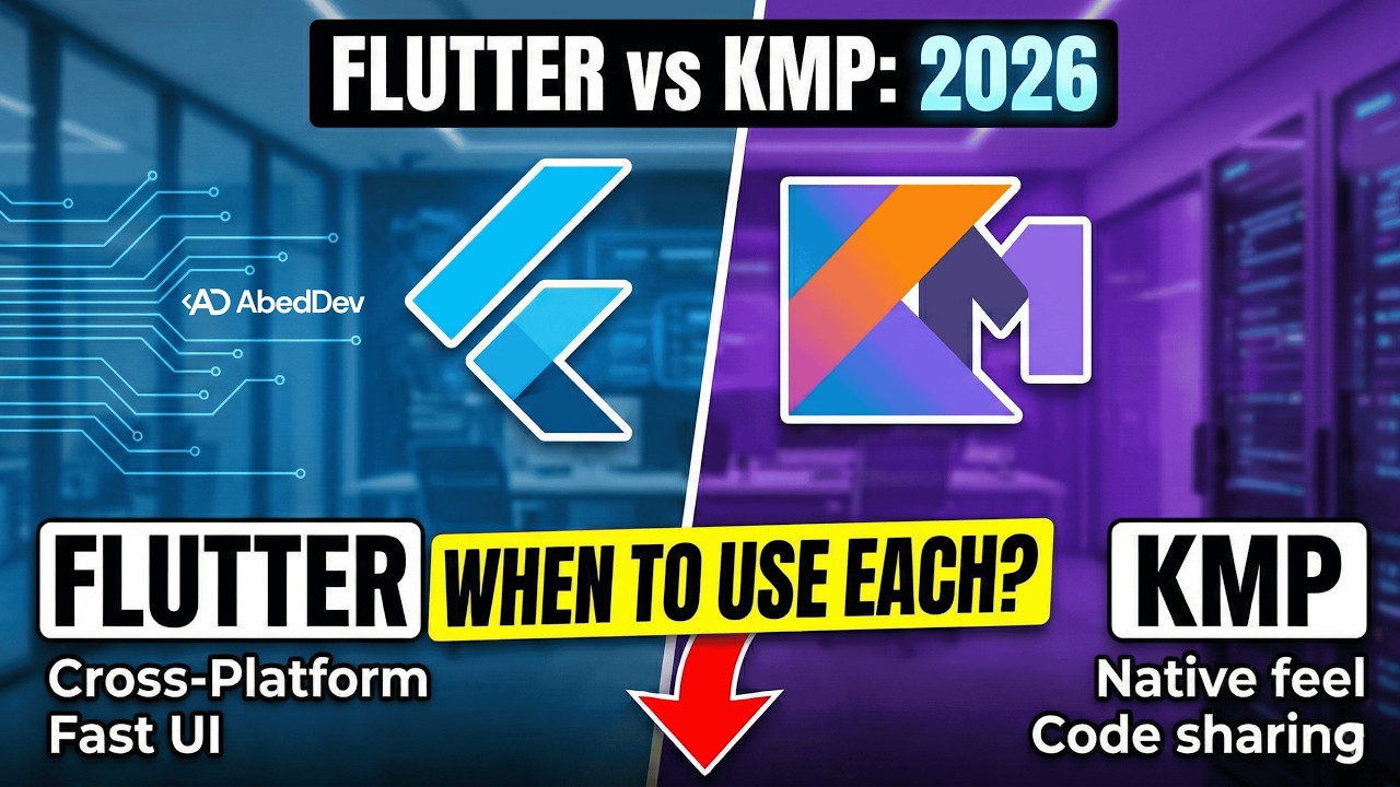 Flutter vs Kotlin Multiplatform: When to Use Each in 2026 | Mobile Dev Guide