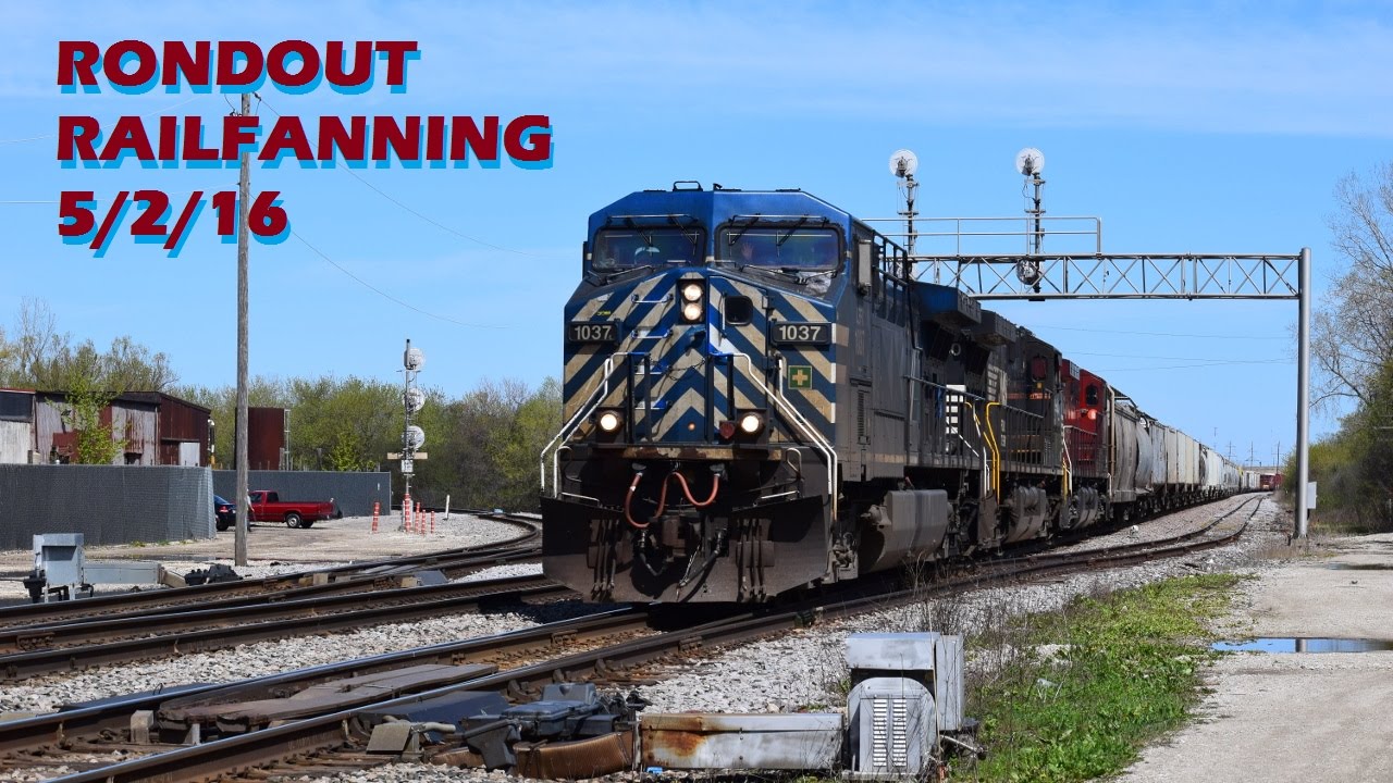Rondout Railfanning 5/2/16