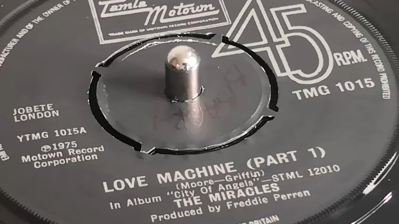 The Miracles - Love Machine (Part 1) (1975 7