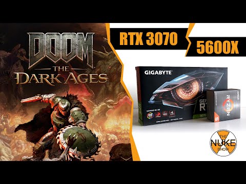 RTX 3070 with R5 5600X vs. DOOM the Dark Ages