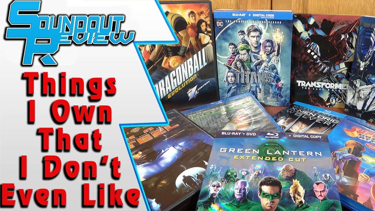 Blu-Ray/DVDs I Own That I Don't Even Like - What It Takes To Complete a Collection [Soundout12]