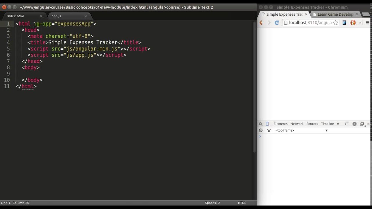 How to Create a New Module in AngularJS, Angular Tutorial