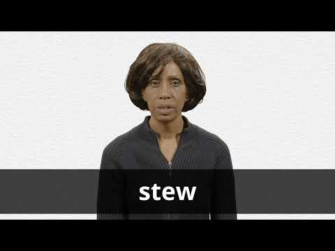 STEW 释义 | 柯林斯英语词典