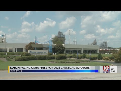 Daikin America Facing OSHA Fines in 2021 Chemical Exposure