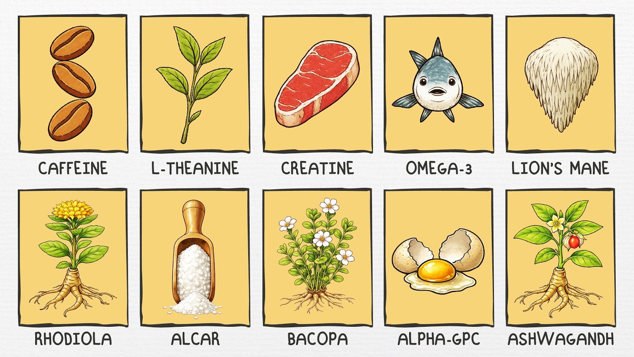 Every Supplement That Boosts Your Brain Power Explained