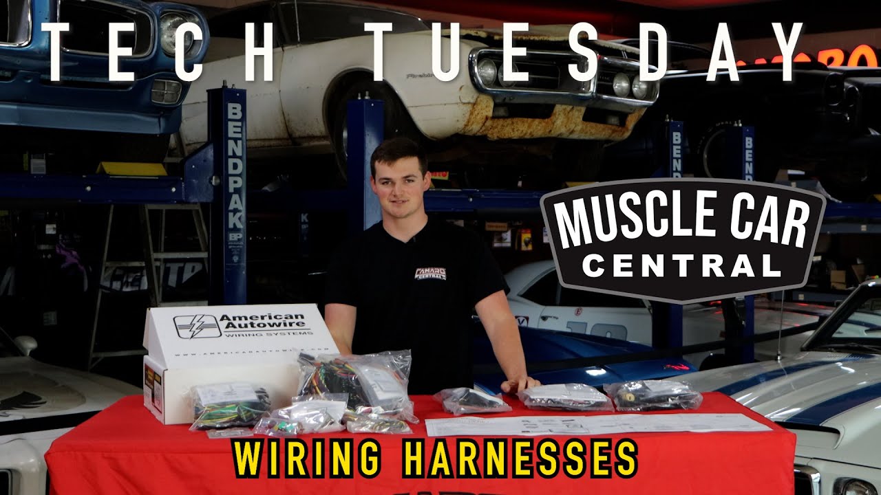 🎥 Tech Tuesday: Original vs. Classic Update Wiring Harnesses; Camaro, Firebird, Chevelle & Nova