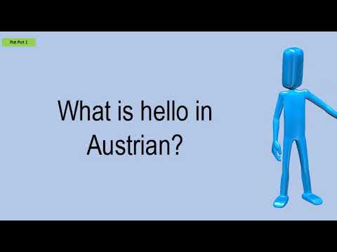 What Is Hello In Austrian?